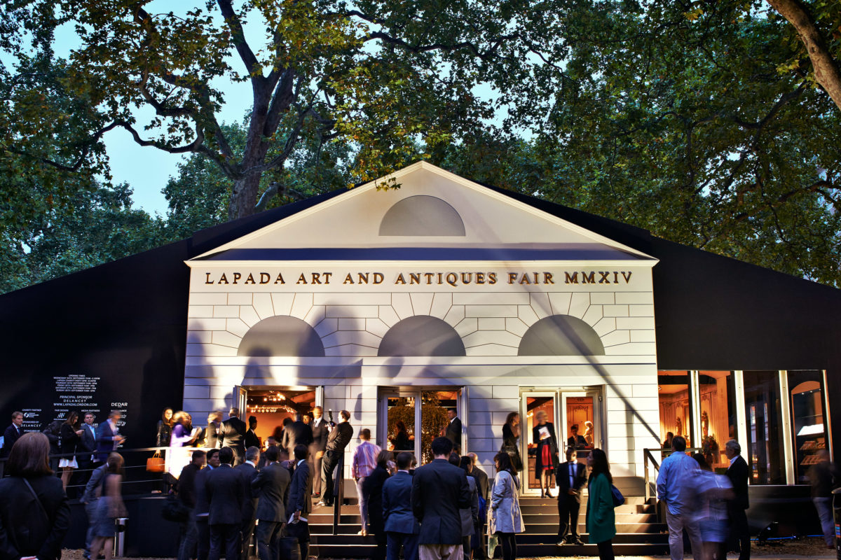 LAPADA Art & Antiques Fair in Berkeley Square, London